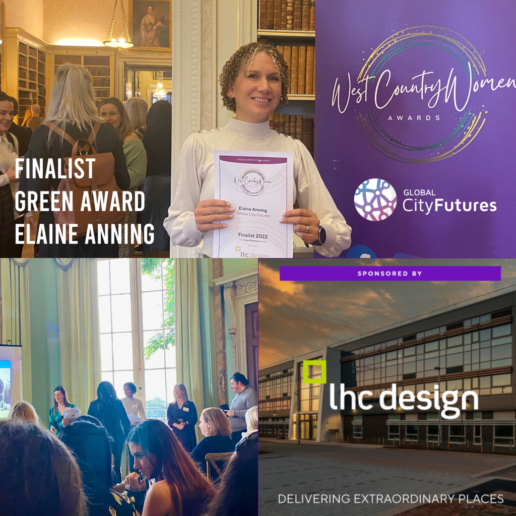 Finalist in West Country Women Awards - Global City Futures